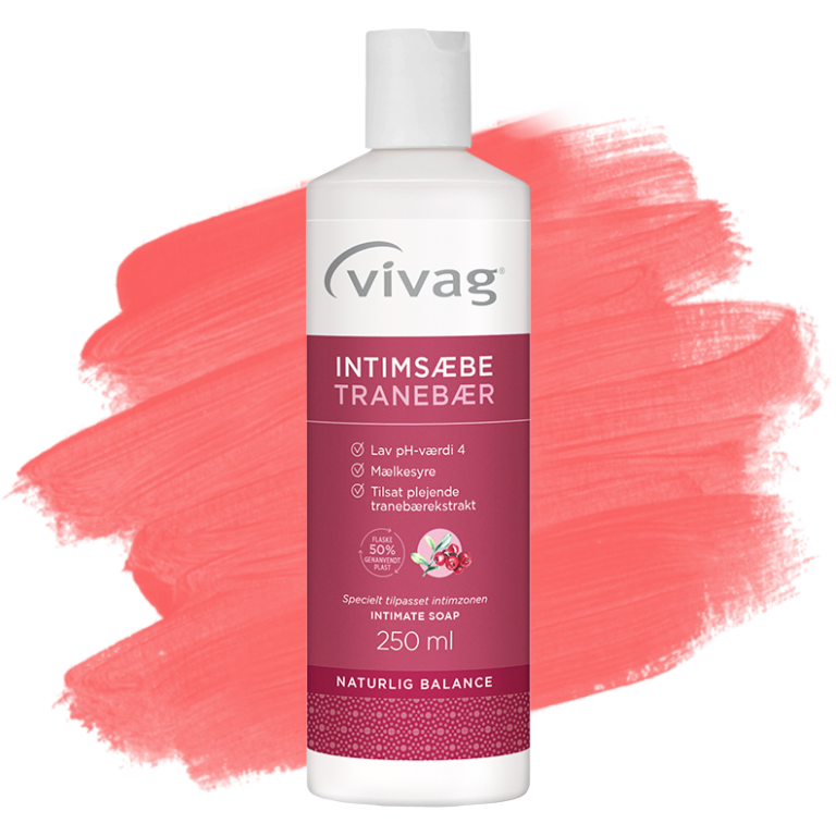 Vivag Intimsæbe Tranebær 250 ml - Vivag DK